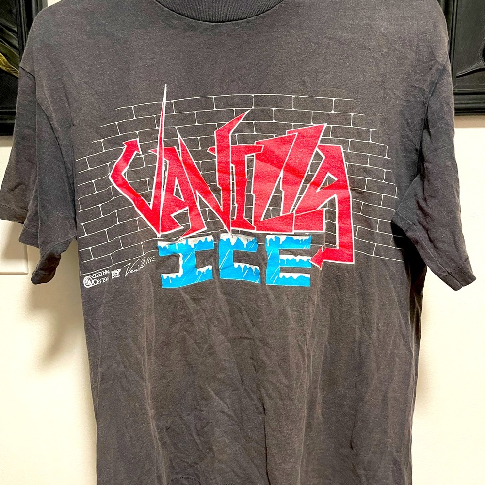 Original 1991 Vintage Vanilla Ice Concert Shirt. - Gem